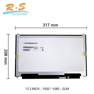 Anzeige AUO 13,3“ LCD IPS, hochauflösendes Verhältnis des Notizbuch-Bildschirm-B133HAN04.0