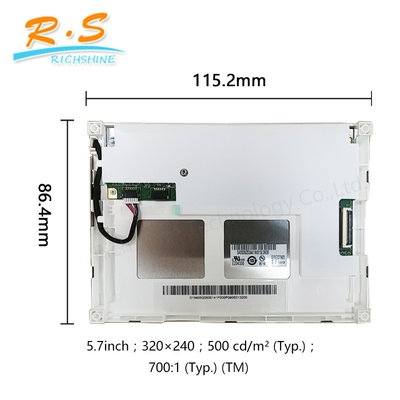 Hohe Helligkeit industrielle LCD-Platte 5,7 Zoll-AUO Stifte Ersatz Gameboy-Schirm-33