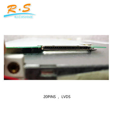 주식 AUO 7"에서 LCD 표시판 800x480 WXGA 500:1 lvds는 20pin G070VTN01.0를 조화시킵니다