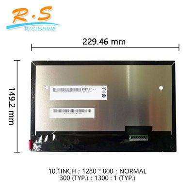 Lvds Anzeige/10,1 40 Zoll der hohen Auflösung 1280*800 lcd Stift für G101EVN01.1