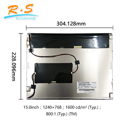 AUO 15" medizinischer industrieller Schirm LCD-Platte G150XTN06.3 vom richshine neu und ursprünglich
