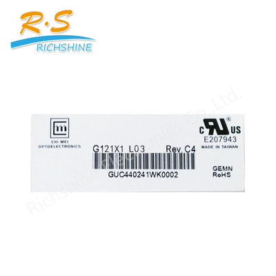 600 Frequenz cd/m2 TFT LCD Platten-G121X1-L03 WXGA 1024x768 60Hz