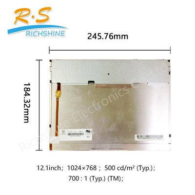 12.1는 산업 기계를 위한 산업 LCD 위원회 G121X1-L04를 조금씩 움직입니다