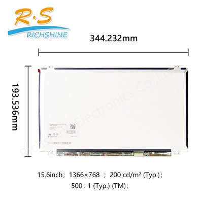 AUO 노트북 LCD 스크린 1366*768의 15.6 인치 LCD 디스플레이 보충 LP156WHB - TPA1
