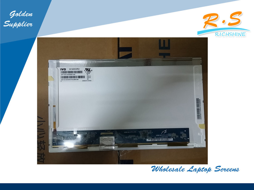 14" IVO M140NWR2 R1 LCD のラップトップのための A の等級 1366x768 LED スクリーン
