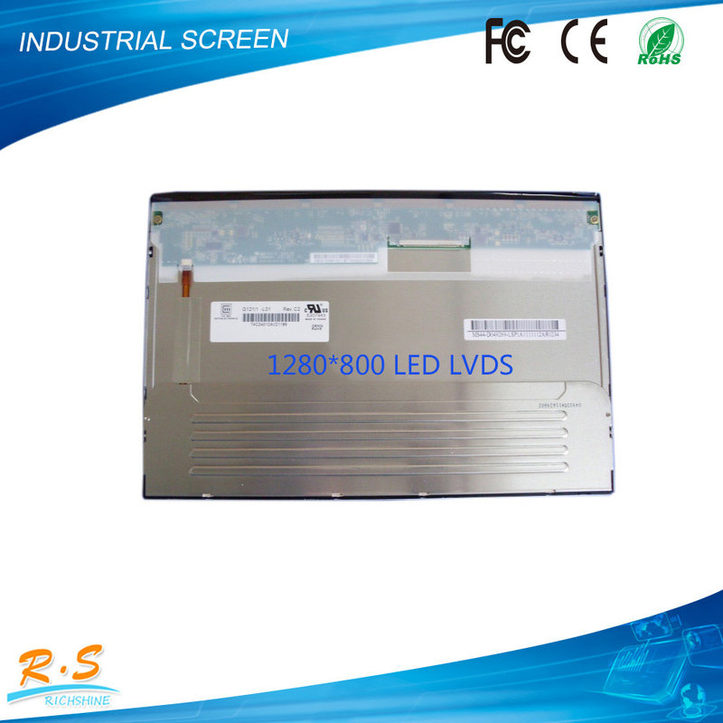 CHIMEI 12.1" 지도되는 산업/lcd 표시판 G121I1-L01 LVDS 공용영역 WXGA 1280x800