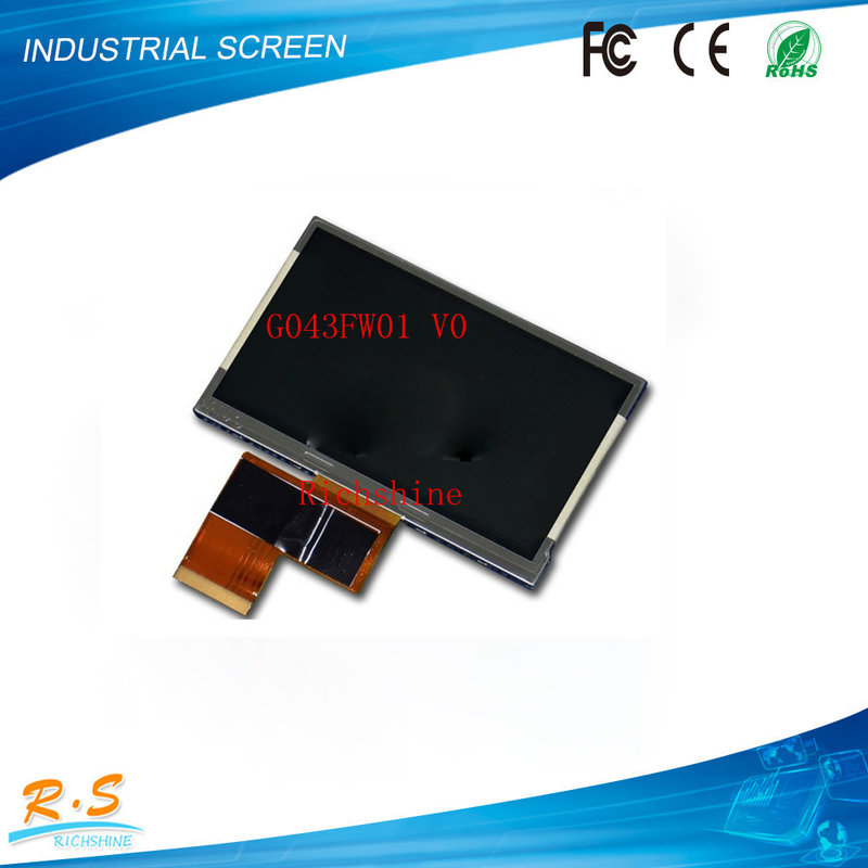 自動支払機 POS IPC のための Auo G043FW01 V0 の日光読解可能な産業 Lcd のスクリーン