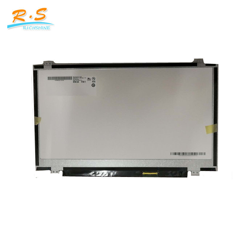 14 resolución de la exhibición de panel LCD de Auo del cuaderno de los lvds de la pulgada B140RW02.0 1600*900