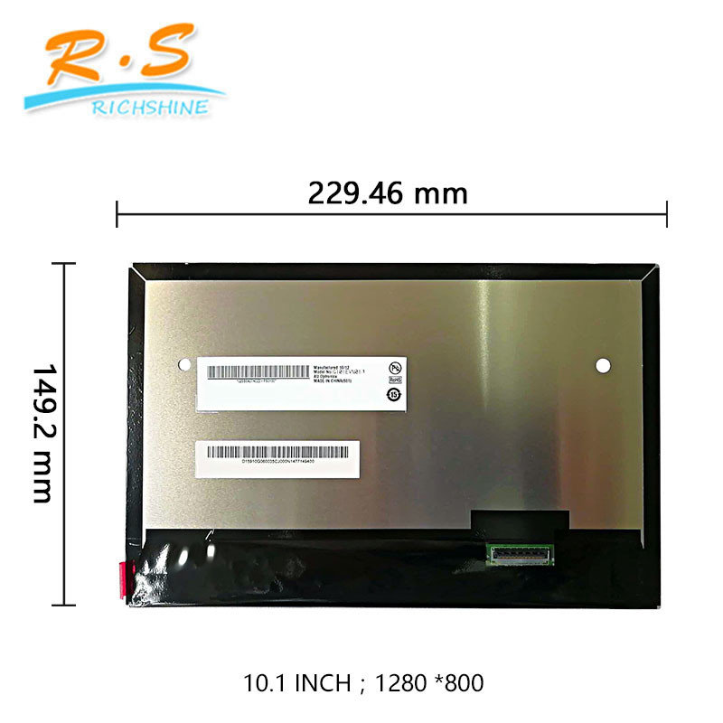 Auo 10,1 Zoll industrielle lvds lcd-Platte IPS-hoher Auflösung G101EVN01.0 schließen 40pin an