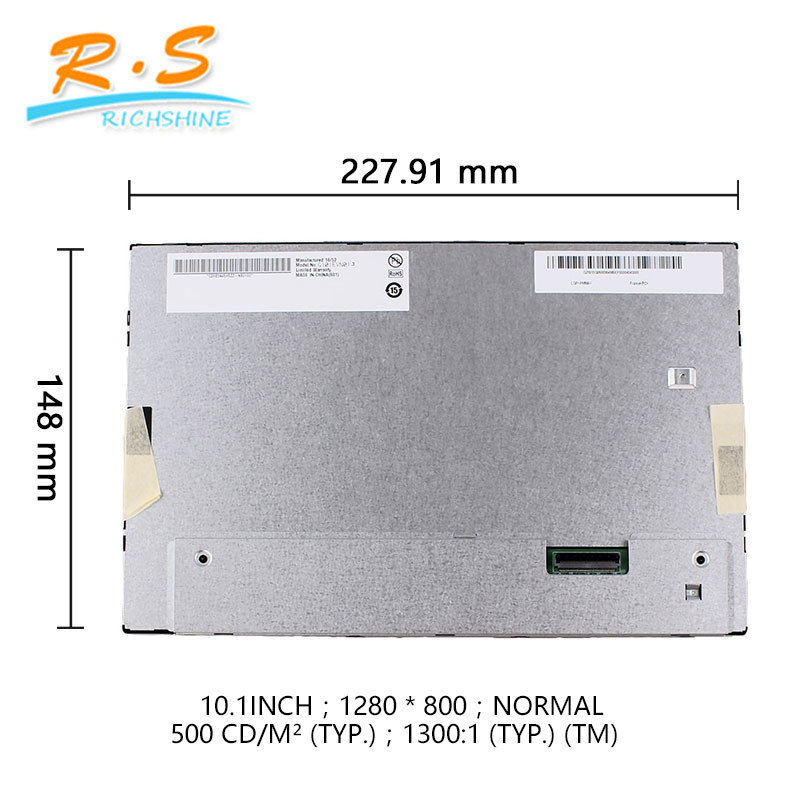 G101EVN01.3 industrieller 10,1-Zoll hoher Entschließung 1280*800 40 des LCD-Bildschirm-AUO Pin