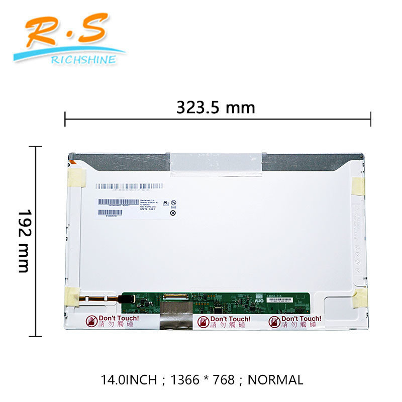 B140XW01 V9 Zoll AUO Lvds der Ersatz-LCD-Bildschirm-Laptop-Monitor-Anzeigen-14,0 40 Stifte