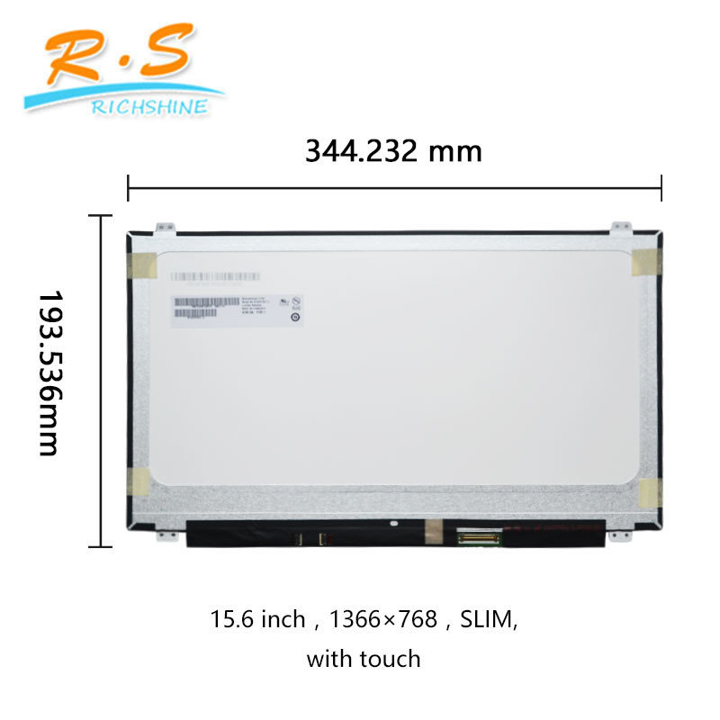 B156XTK01.0 15.6 인치는 HP를 위한 1명의 터치스크린 발광 다이오드 표시 40 Pin LCD 패널에서 모두를 체중을 줄입니다