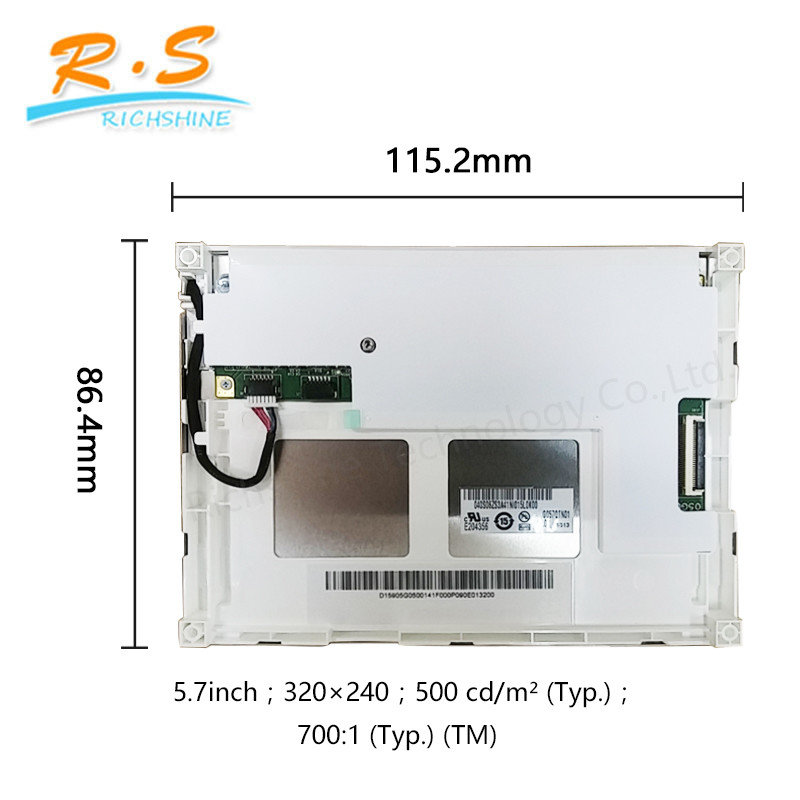 Hohe Helligkeit industrielle LCD-Platte 5,7 Zoll-AUO Stifte Ersatz Gameboy-Schirm-33