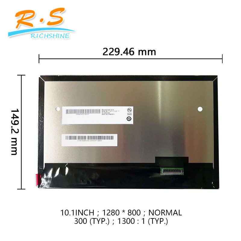 Lvds Anzeige/10,1 40 Zoll der hohen Auflösung 1280*800 lcd Stift für G101EVN01.1