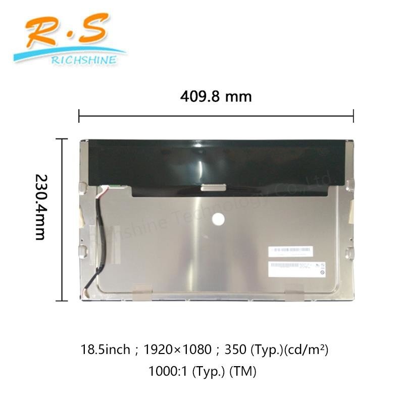 AUO 18,5 industrielles Brett LCD-Bildschirms G185HAN01.0 WXGA 1920*1080 LCD +drive Zoll TFTs