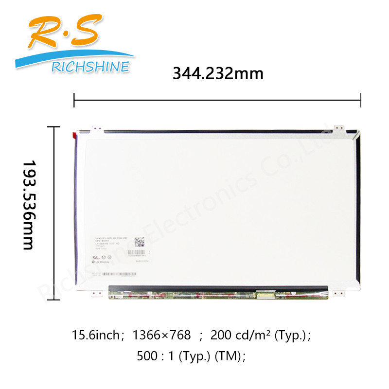 AUO 노트북 LCD 스크린 1366*768의 15.6 인치 LCD 디스플레이 보충 LP156WHB - TPA1
