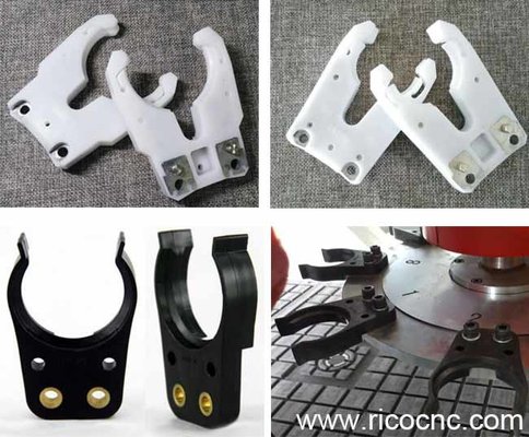 ISO30 Tool Forks  White ATC Gripper Plastic CNC Tool Holder Fingers for ISO30 Tooling