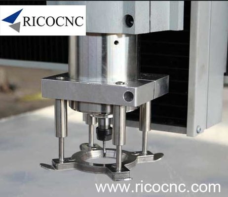 DIY CNC Pressure Foot Clamping Spindle Plate Roller Hold Down System for CNC Router