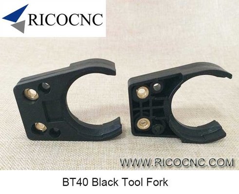 BT40 Tool Fingers Black Tool Grippers Plastic Tool Forks for Carousel Holder Tool Magazine