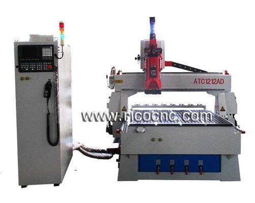 DIY Automatic Tool Changer 4x4 Feet CNC Router for Wood and Plastic Signs ATC1212AD