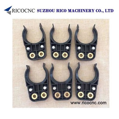 Black BT30 Tool Holder Clips Plastic CNC Tool Forks for BT30, BT Tool Changer Gripp,er for CNC Router