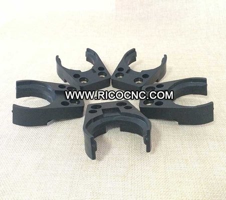 Factory Supply BT40 Tool Forks CNC Tool Clips for Woodworking Machine, Plastic CNC Router Tool Clips