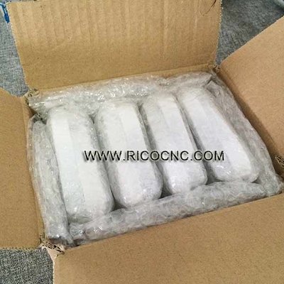 White HSK63F Toolholder Forks Plastic ATC Tool Changer Grippers for CNC Router Machine