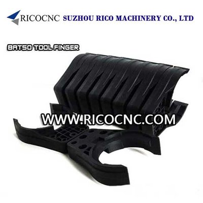 Black BT50 ATC Tool Grippers Plastic Tool Forks for Umbrella Type Automatic Tool Changer