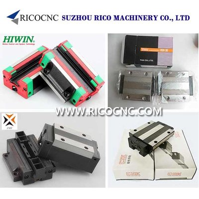 Linear Guide Rail Blocks Cage Carriages For CNC Router Linear Guideway
