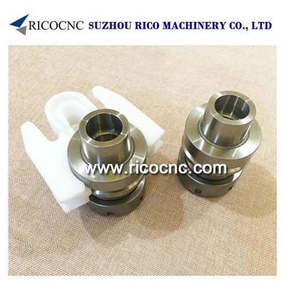 White HSK63F Tool Changer Grippers CNC Router Tool Forks for  Homag Tool Changer Out