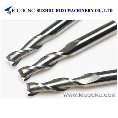 Carbide Spiral End Mill Cutters CNC Router Upcut Spiral Router Bit for Engraving
