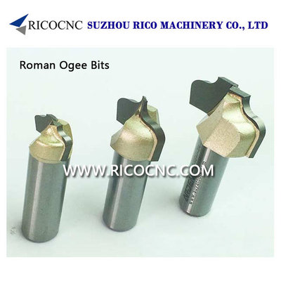 Roman Ogee Router Bits for CNC Router Shaper Ogee Door Profiles