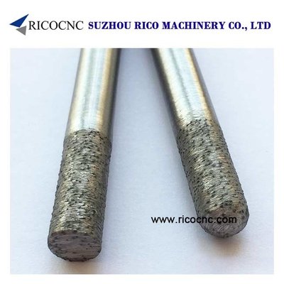 Flat-End Sintered Diamond Granite Router Bits Hard Stone Cutting Tool CNC Milling Tools