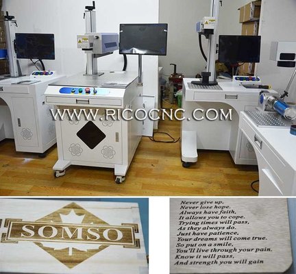 RF CO2 Laser Marking Machine Laser Mark Wood Tools RC-RF30