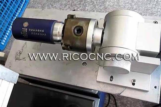 Fiber Laser Metal Marking Machine With Rotary Attachment