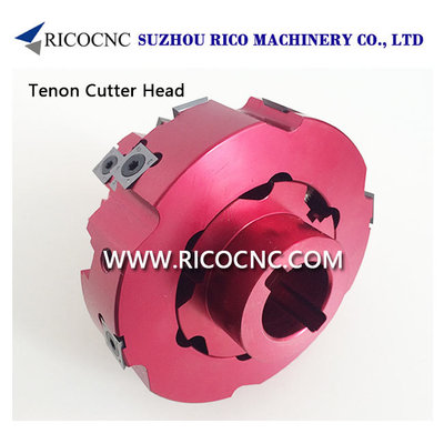 Adjustable CNC Tenoning Cutterhead Tenon Cutter Heads with Indexable Inserts for Woodworking