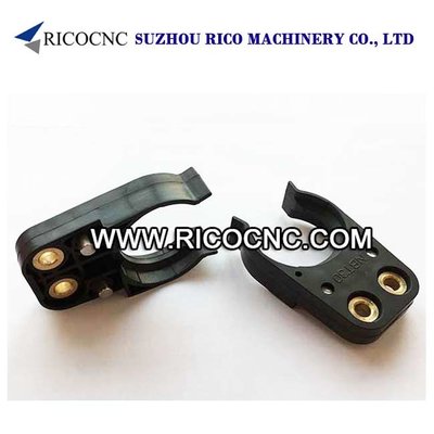 Hot Sale Black BT30 Tool Clips CNC Toolholder Forks Plastic Tool holder Clamps for CNC Router