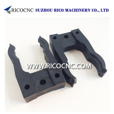 HSK-A|E|F 63 and SK 40 Tool Changer Grippers Elastic Toolholder Fork Clips for ATC Tool Magazine