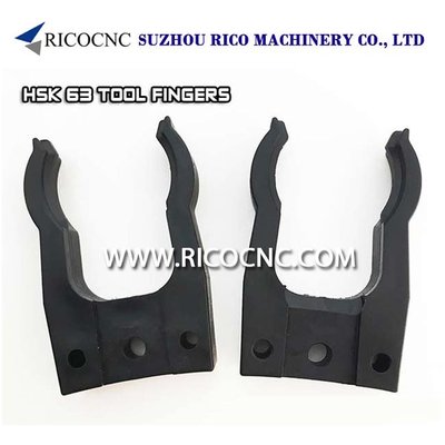 HSK-A|E|F 63 and SK 40 Tool Changer Grippers Elastic Toolholder Fork Clips for ATC Tool Magazine