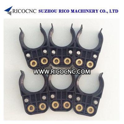 Black BT30 Tool Clips CNC Machine BT30 Tool Forks Plastic Tool holder Clamps for CNC Router