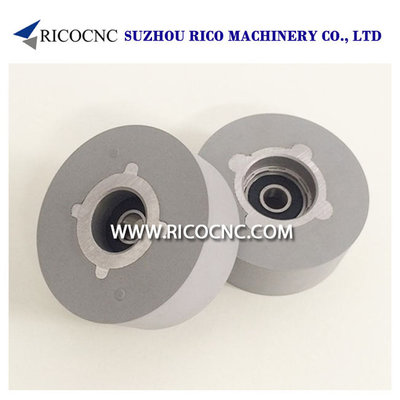Edge Banding Machine Tools Rubber Pressure Roller Wheels with Bearing for Edgebanders Machine