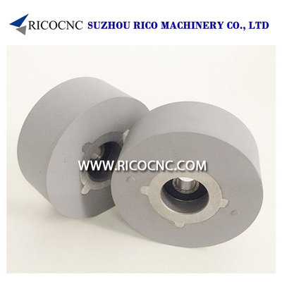 Edge Banding Machine Tools Rubber Pressure Roller Wheels with Bearing for Edgebanders Machine