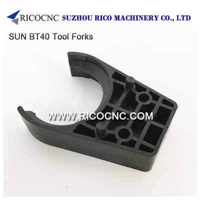 SUN BT40 Plastic Tool Finger Forks for BT40 Toolholder Clamping