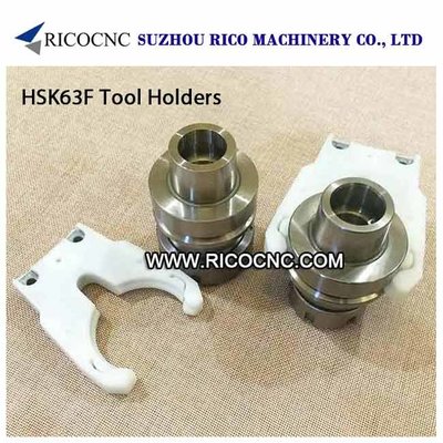 White HSK63F Tool Grippers CNC Tool Forks HSK Tool Clips for CNC Machine