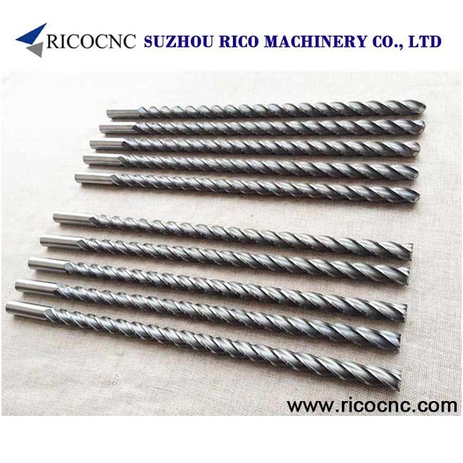 Long Foam Cutting Tools EPS Foam Milling Router Bits Ball End and Flat End