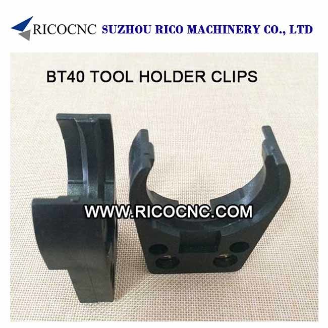 BT40 Toolholder Forks Black Tool Changer Grippers for BT Tool Holders CNC Machine Tool Clips