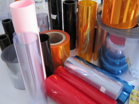 Eco - Friendly 0.35mm Moisture Proof Rigid PVC Film With No Bubbles