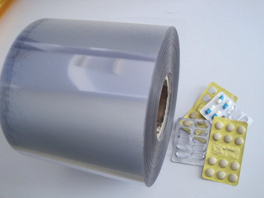 Transparent PVC Sheet Polyvinyl Chloride Film For Packing Capsules / Pills