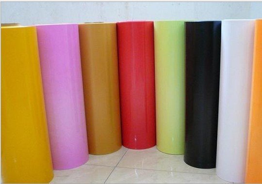 Colorful Gloss Clear Rigid PVC Film PVC Plastic Sheet Roll With No Bubble