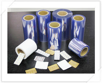 Tablet / Capsule Packaging Rigid PVC Film ISO9001 / CGMP / SGS
